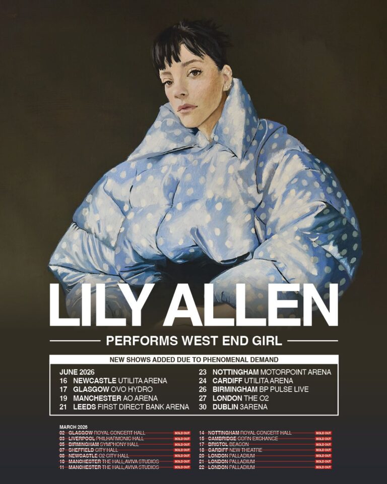 Lily Allen announces her biggest ever headline tour, playing UK and ...